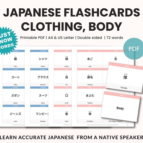Japanese Words - Etsy