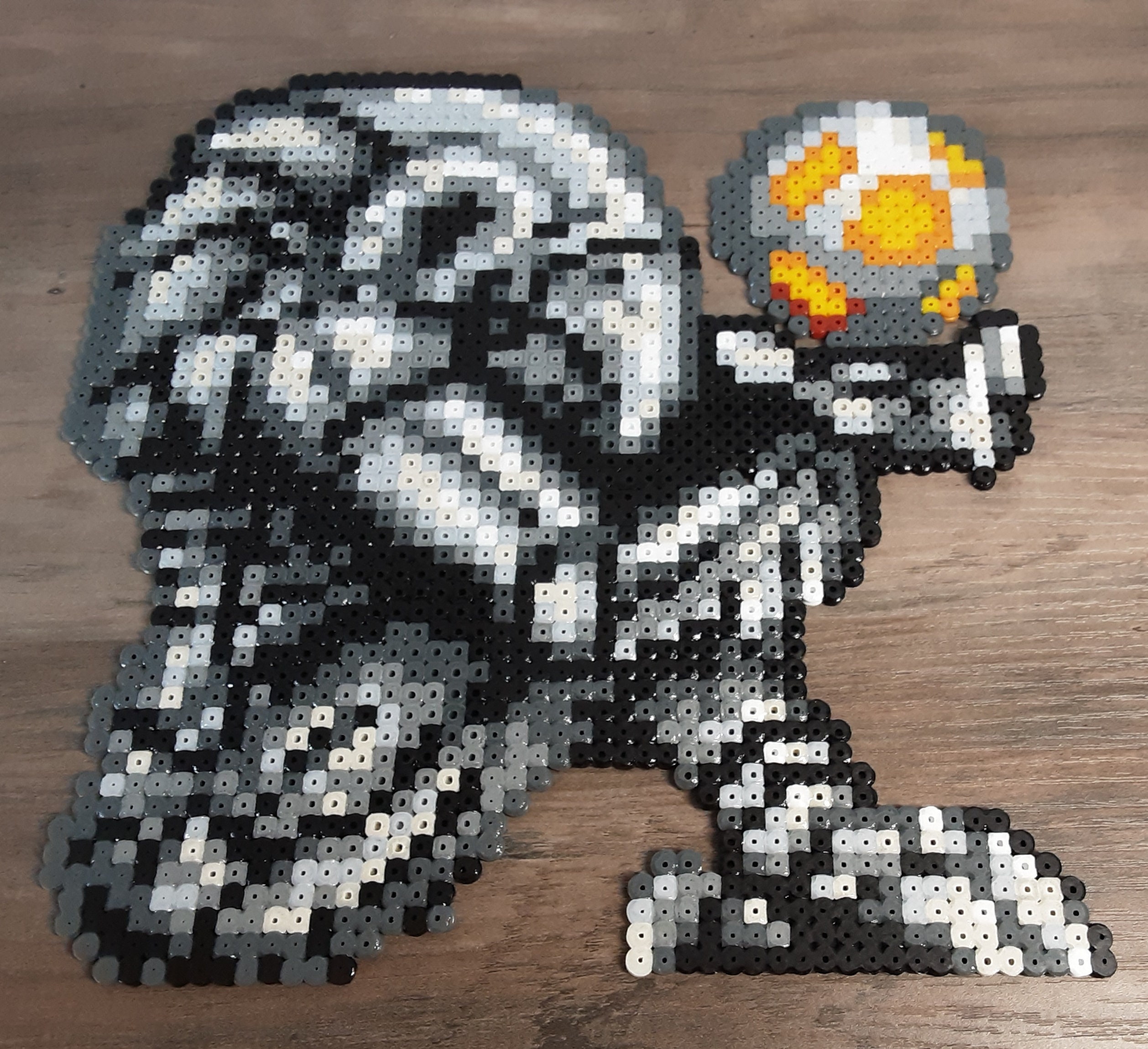 Estatua Super Metroid PixelArt | Etsy