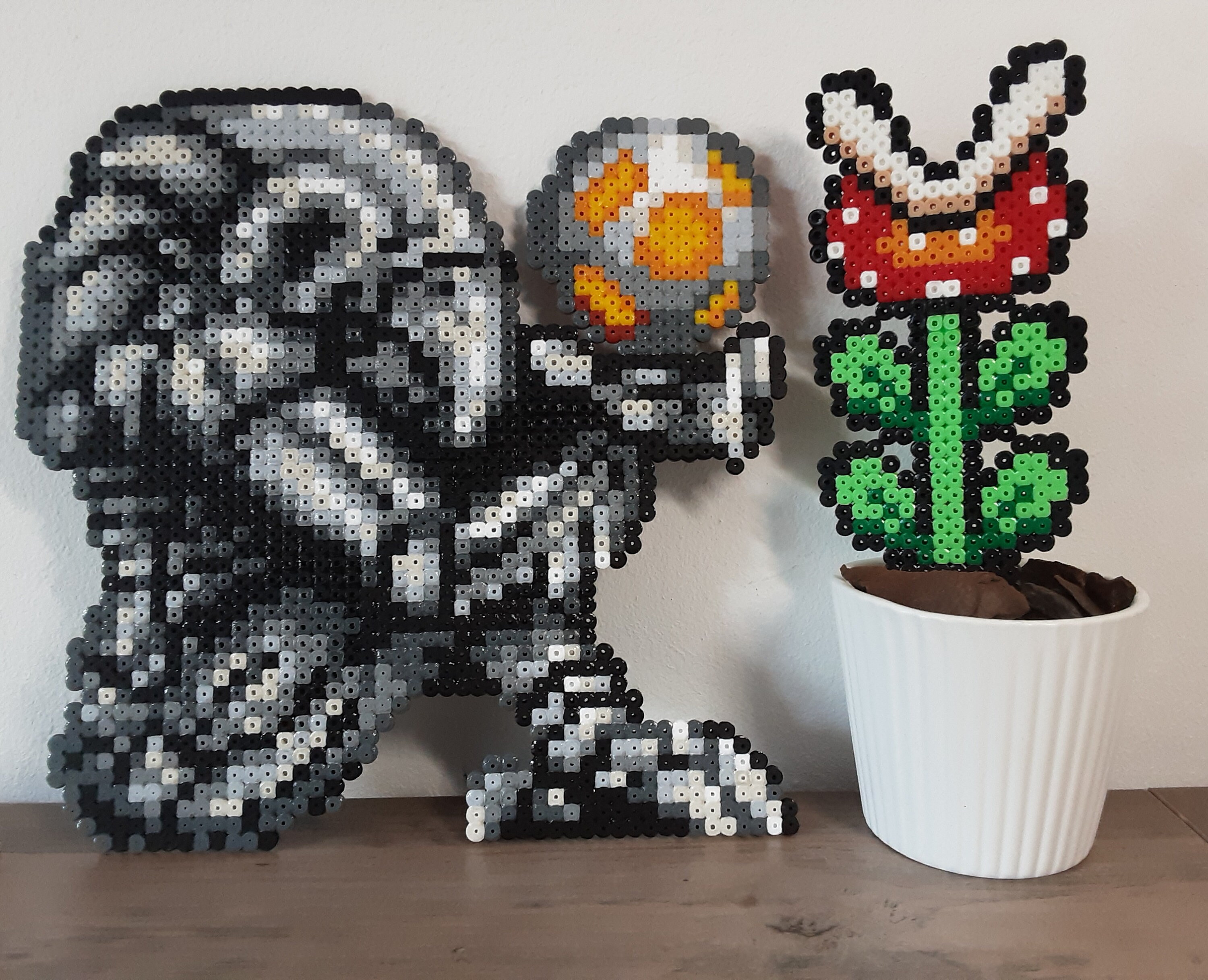 Estatua Super Metroid PixelArt | Etsy