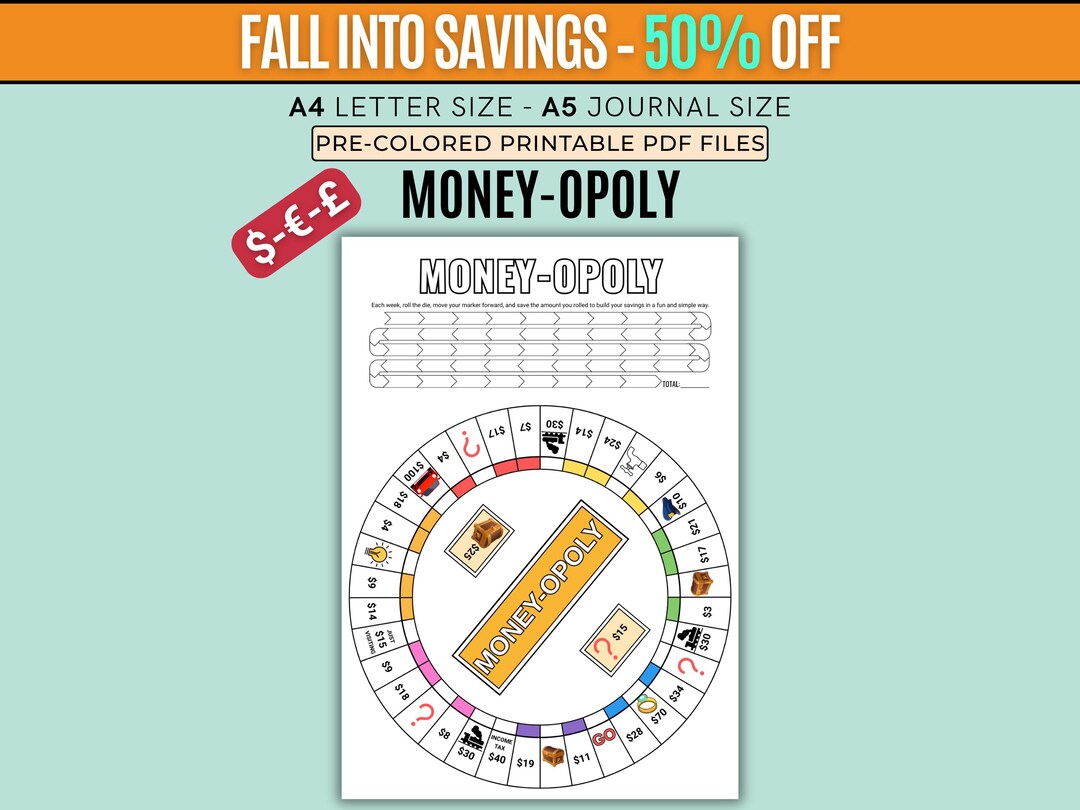 Money-opoly Game | Budget Tracker and Financial Planner for Saving ...