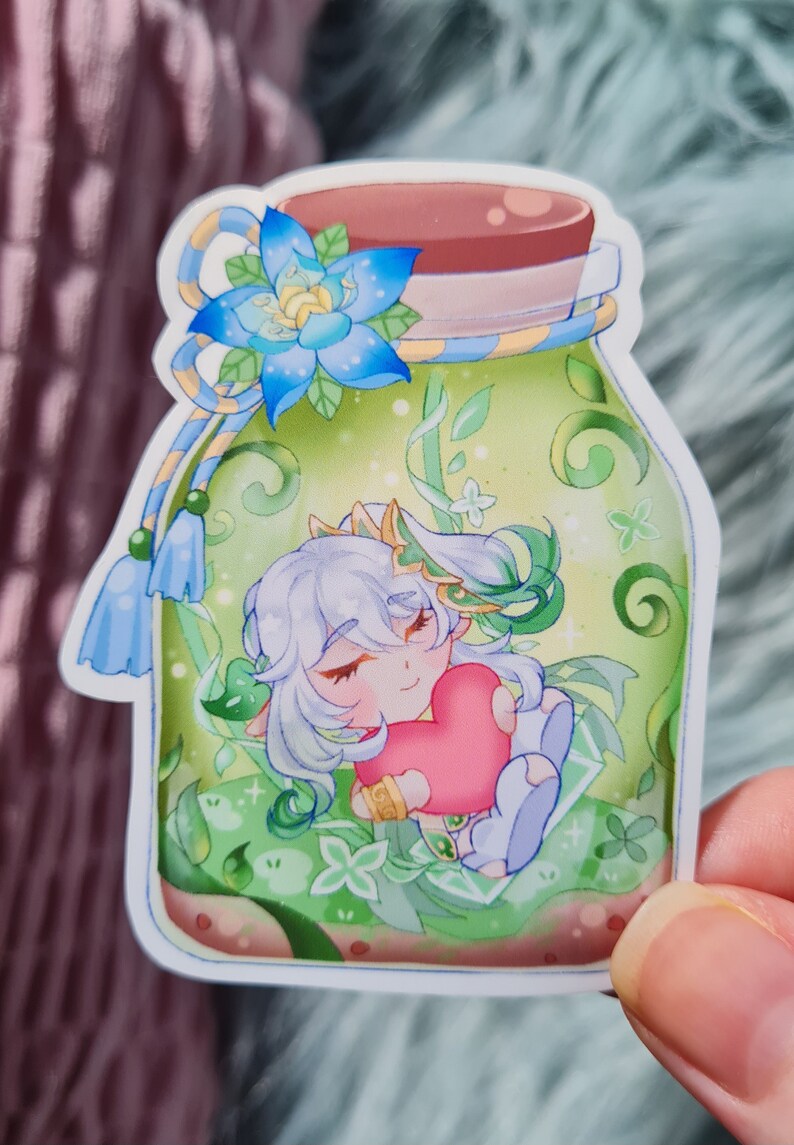 Genshin Impact Stickers Chibi Stickers Cute Stickers Die Cut Stickers ...