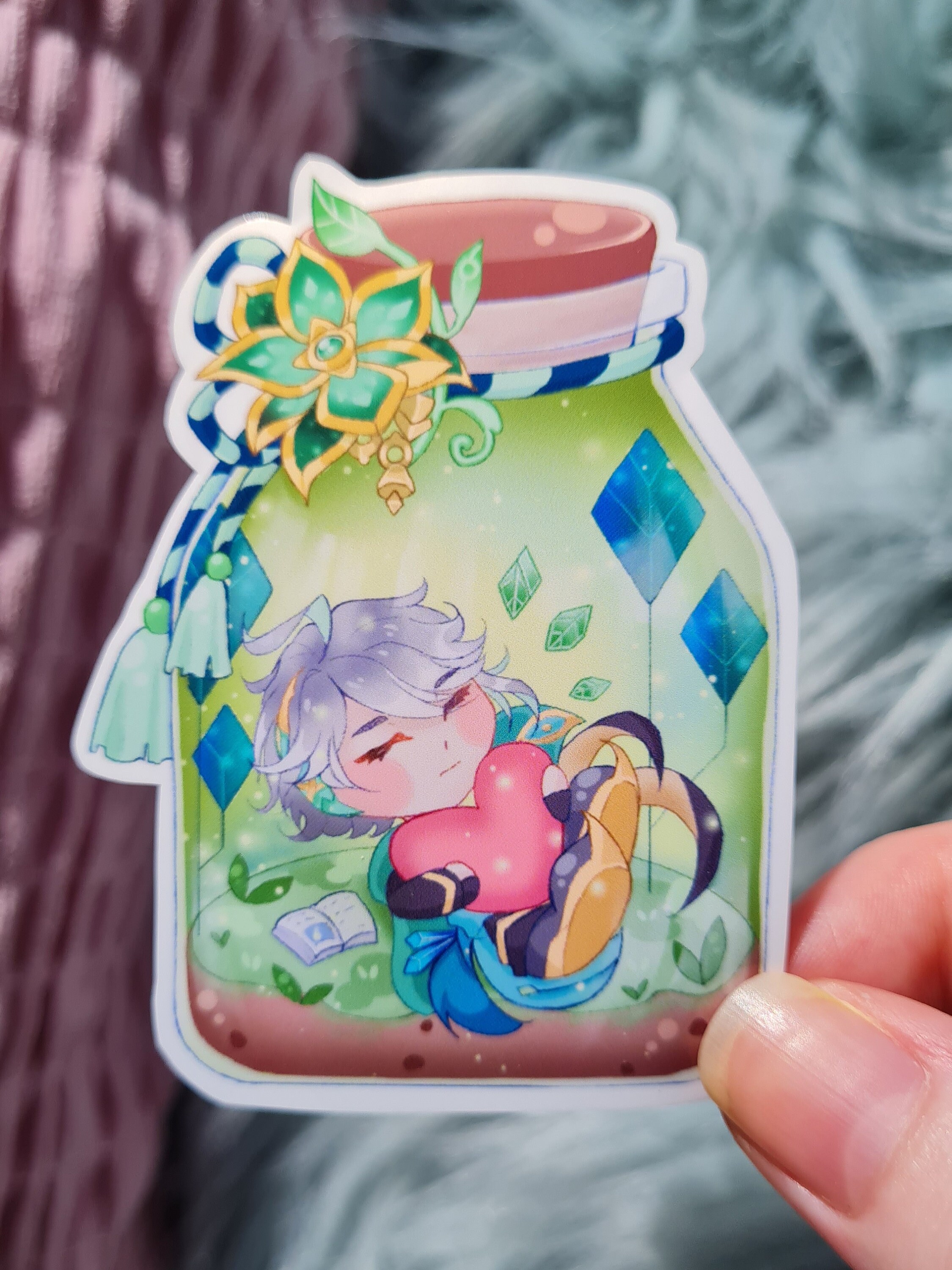 Genshin Impact Stickers Chibi Stickers Cute Stickers Die Cut Stickers ...