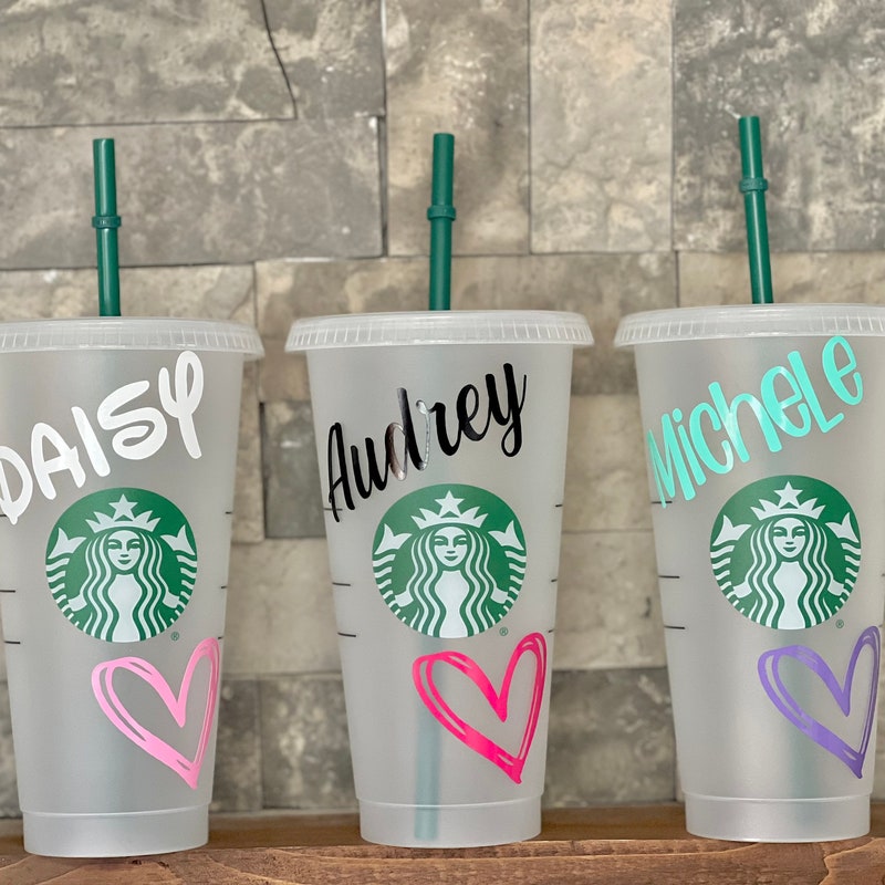 Personalized Starbucks Cup - Etsy