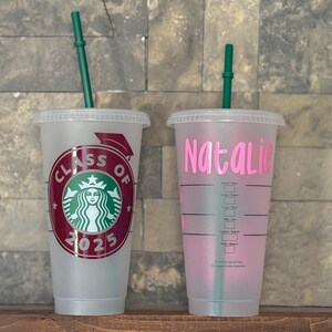 CLASS OF 2025 Gift | STARBUCKS Cup | Graduation Gift | Senior 2025 Cold ...