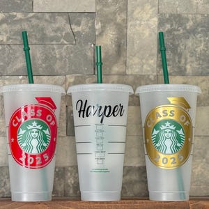 CLASS OF 2025 Gift | STARBUCKS Cup | Graduation Gift | Senior 2025 Cold ...