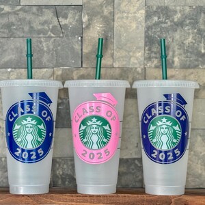 CLASS OF 2025 Gift | STARBUCKS Cup | Graduation Gift | Senior 2025 Cold ...