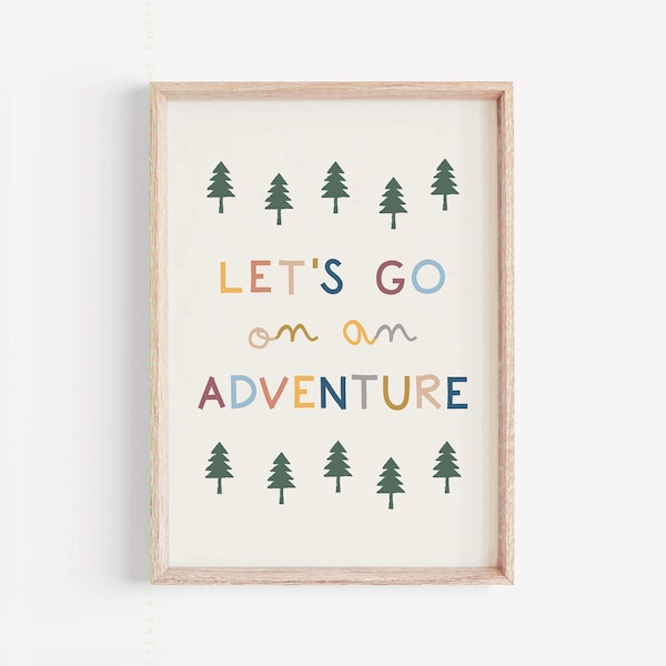 Kids Adventure Wall Decor - Etsy