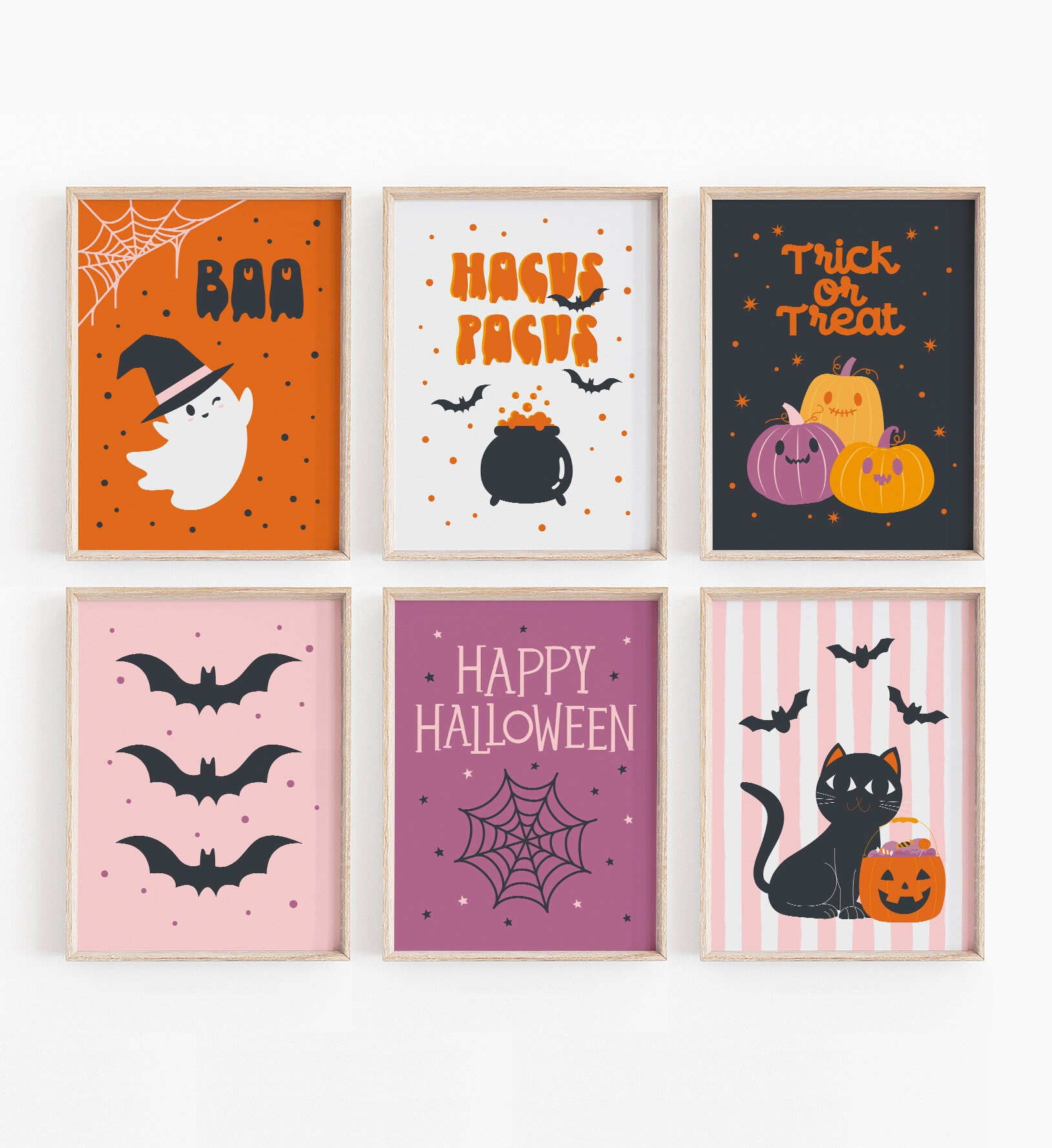 Halloween Poster Cute - Etsy