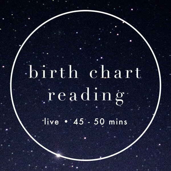 Natal Chart Reading - Etsy