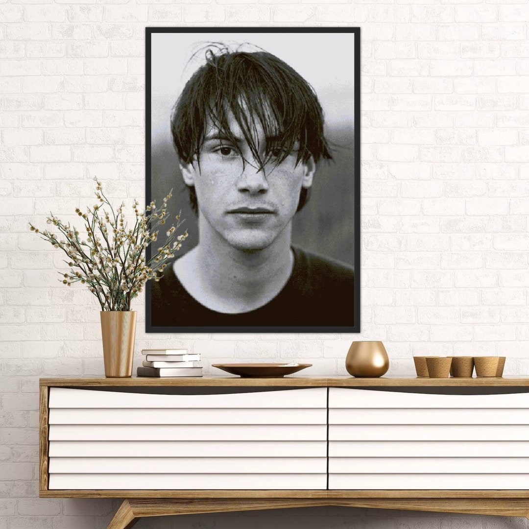 Cross Stitch Pattern. Keanu Reeves.pdf File. Fast Loading - Etsy