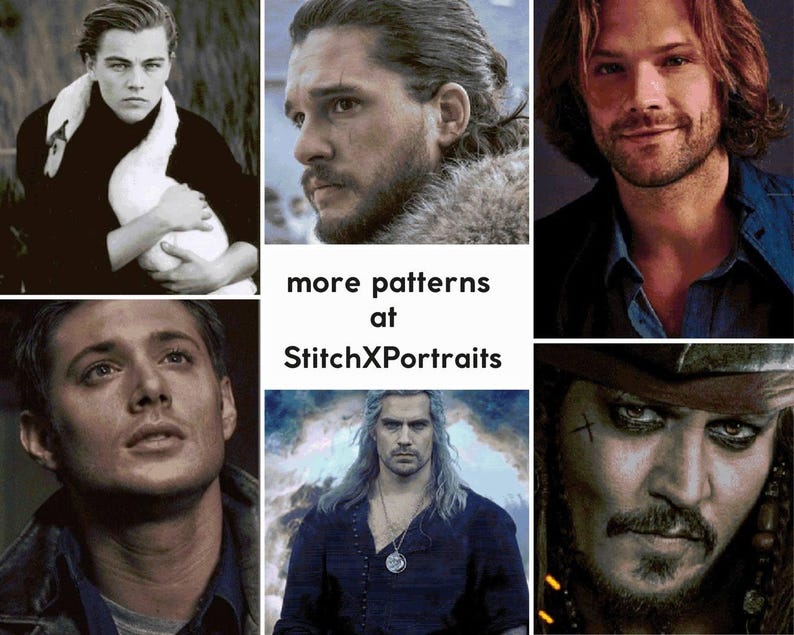 The Witcher Cross Stitch Pattern, Fast Loading PDF File, Henry Cavill ...