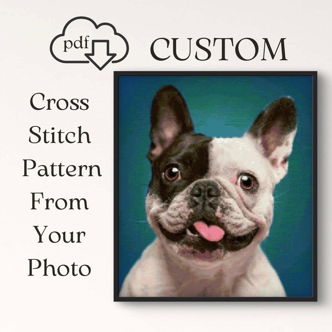 Personalized Cross Stitch Pattern From Photo, Custom Cross Stitch ...