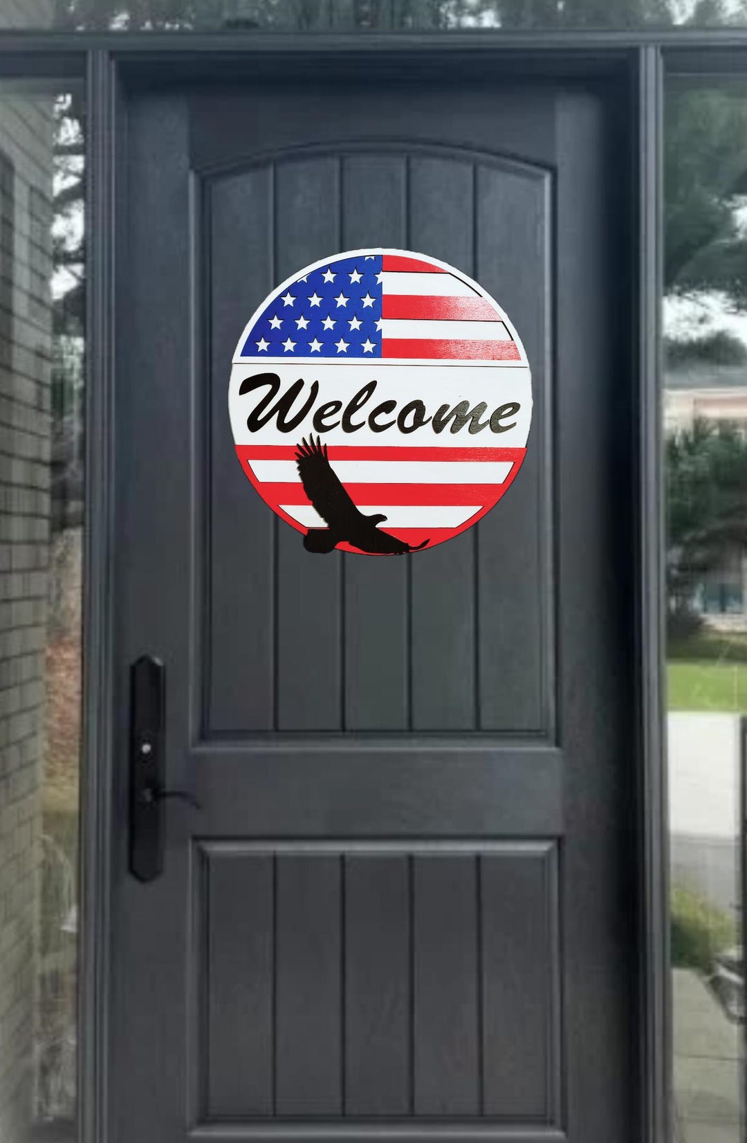 Patriot Door Sign - Etsy