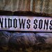Widows Sons Large LED Sign - Etsy