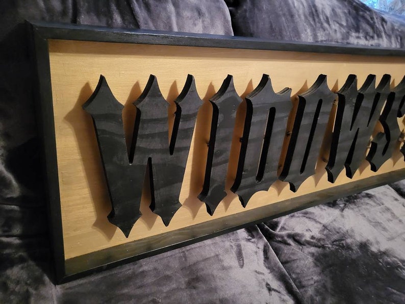 Widows Sons Large LED Sign - Etsy