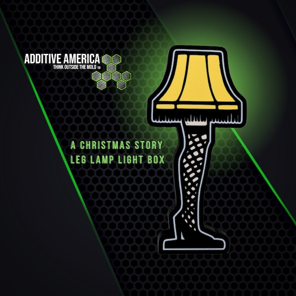 3d Printed Leg Lamp - Etsy
