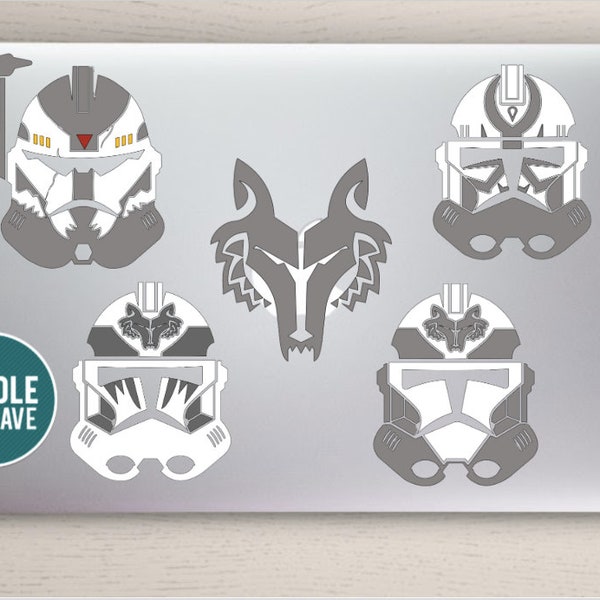 Clone Wolfpack Helmet - Etsy