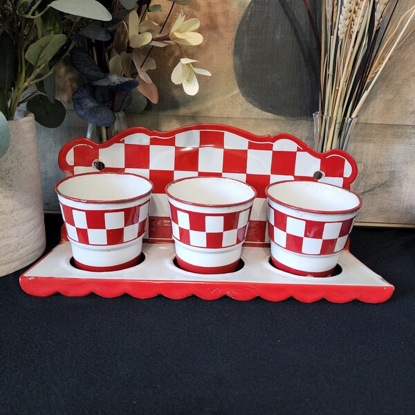 Enamelware Set - Etsy