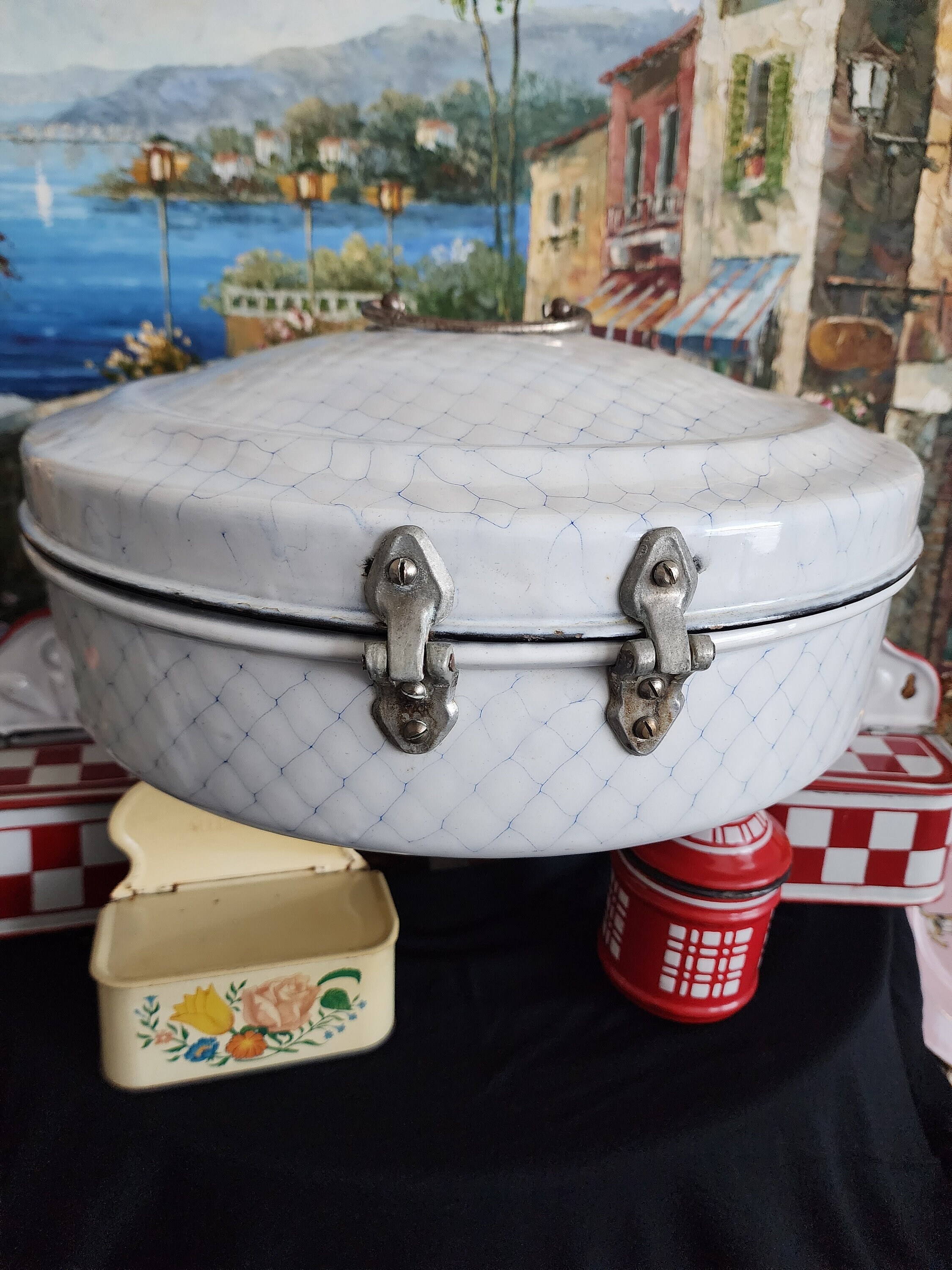 German Chicken Wire Bread Box Mint Condition - Etsy