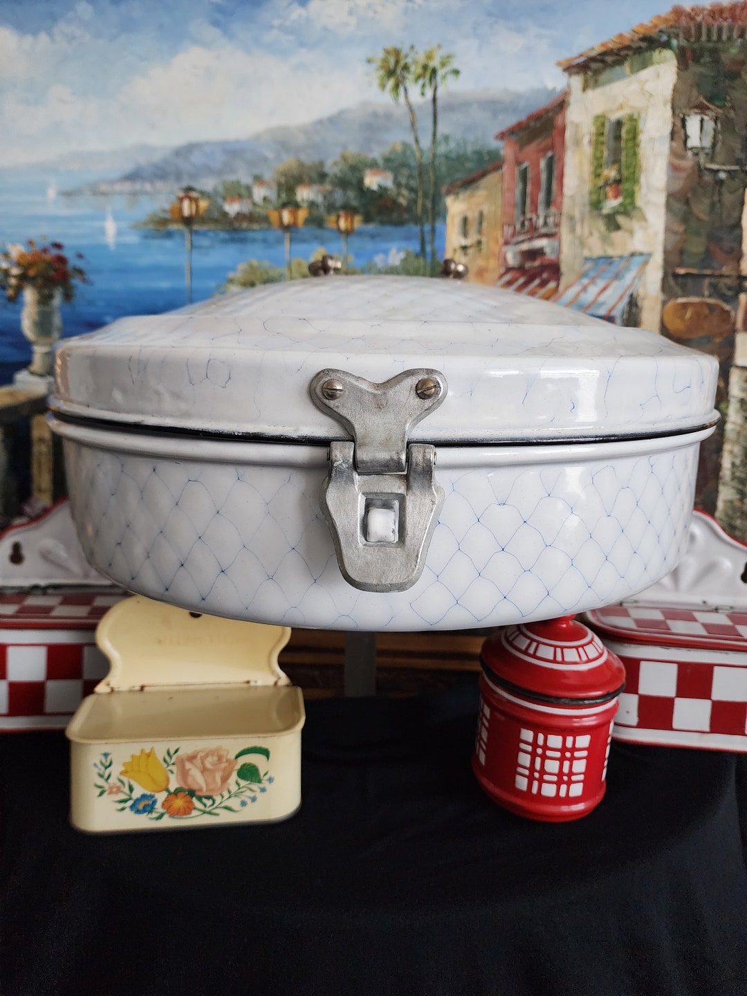 German Chicken Wire Bread Box- Mint Condition! - Etsy