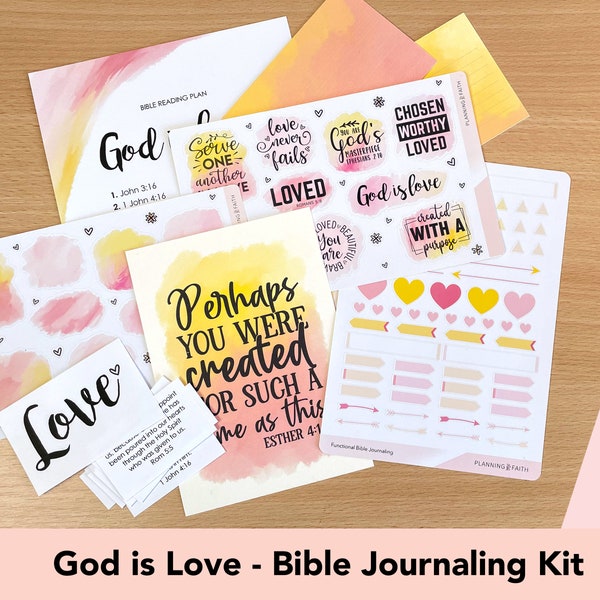 Bible Journal Kit - Etsy