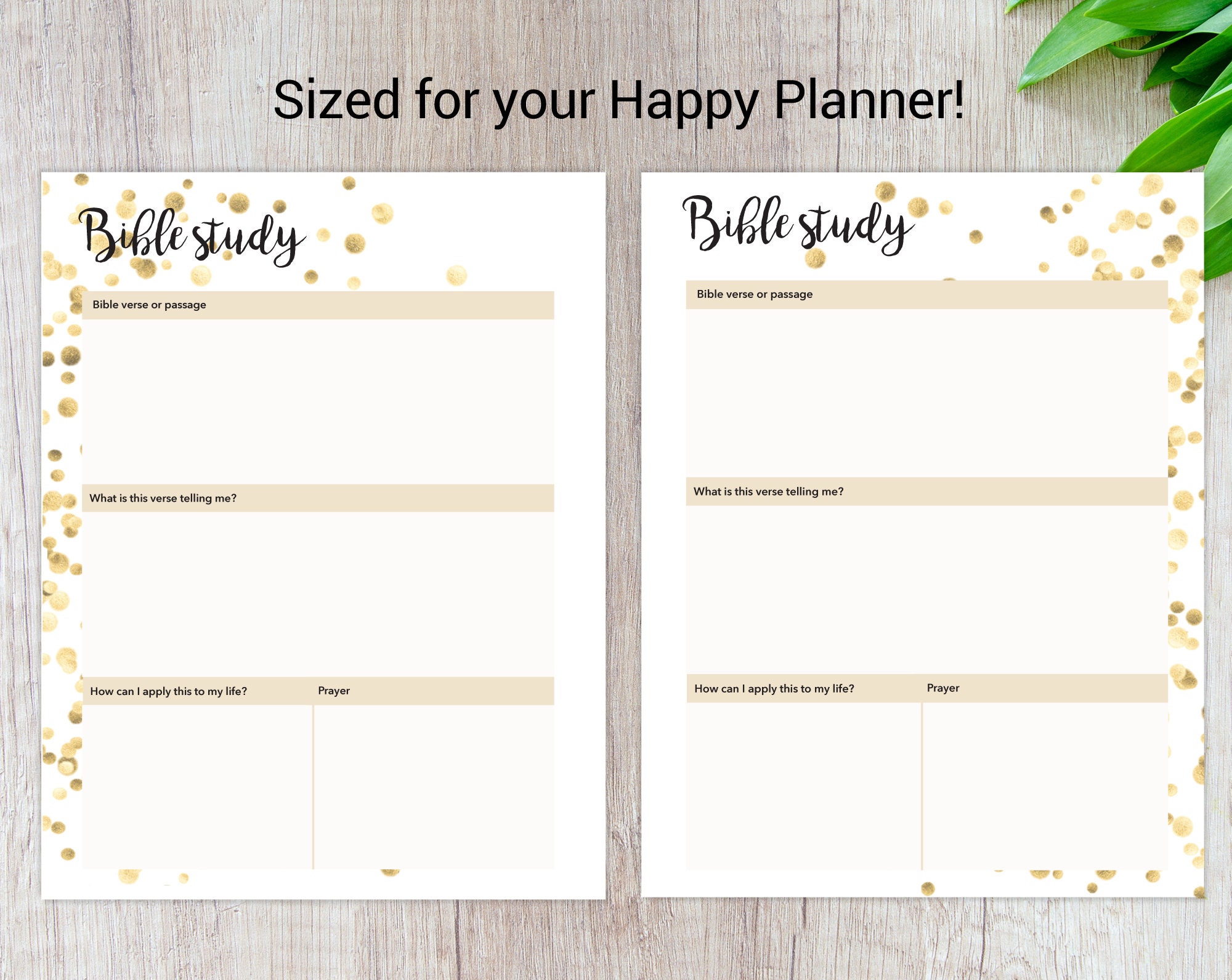 Faith Planner HP Classic Inserts Bundle - Etsy