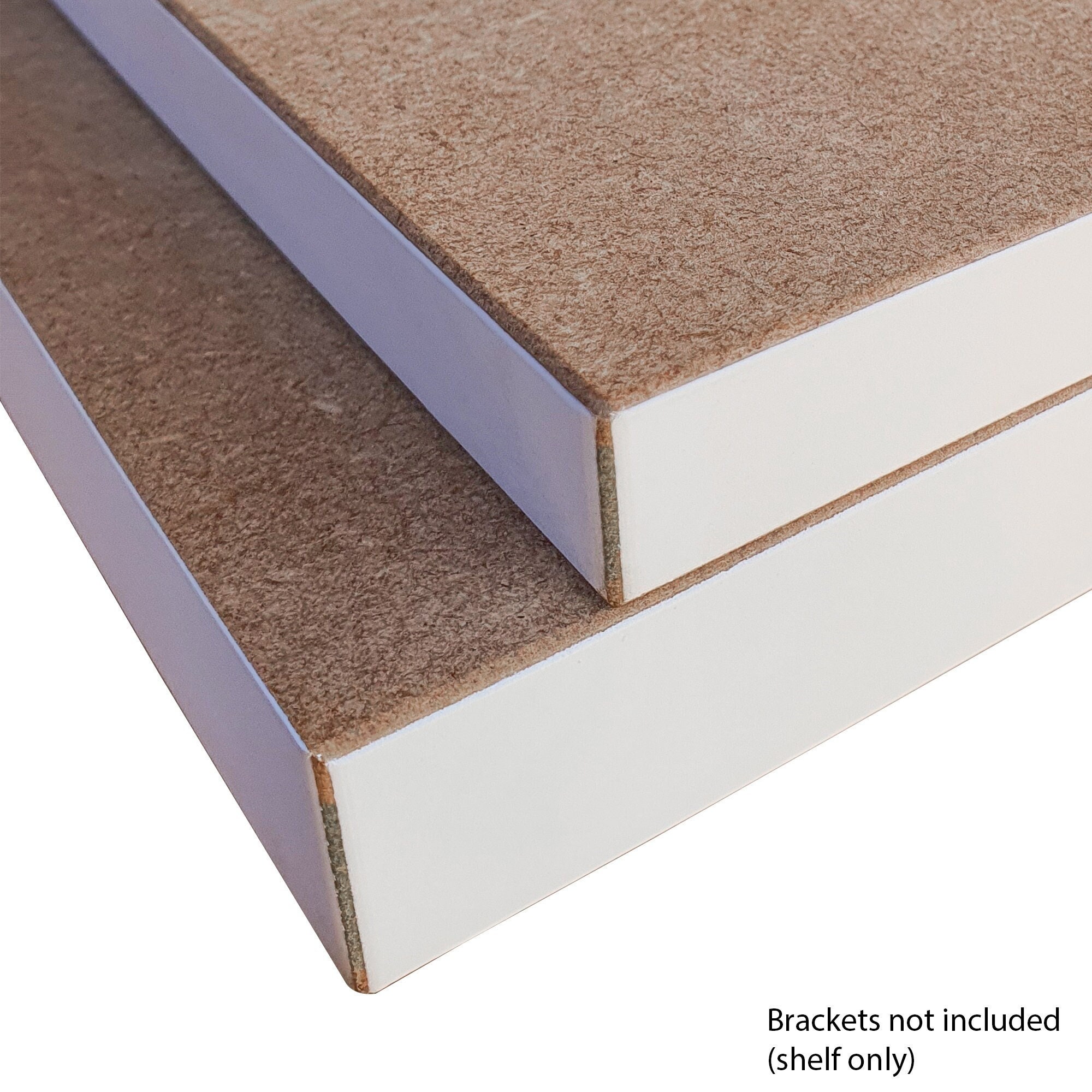25mm Thick MDF Wall Shelves. 19.2cm,22cm,25cm,30cm, 35cm,40cm Deep ...