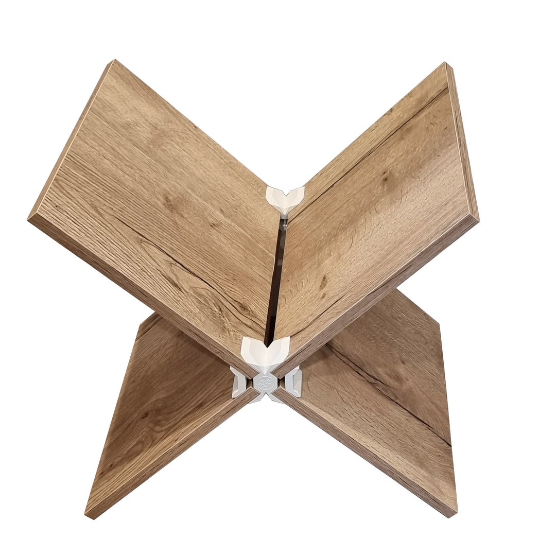 Free Standing X-stand, Shelving, Display Cabinet, Side Table. Modern ...