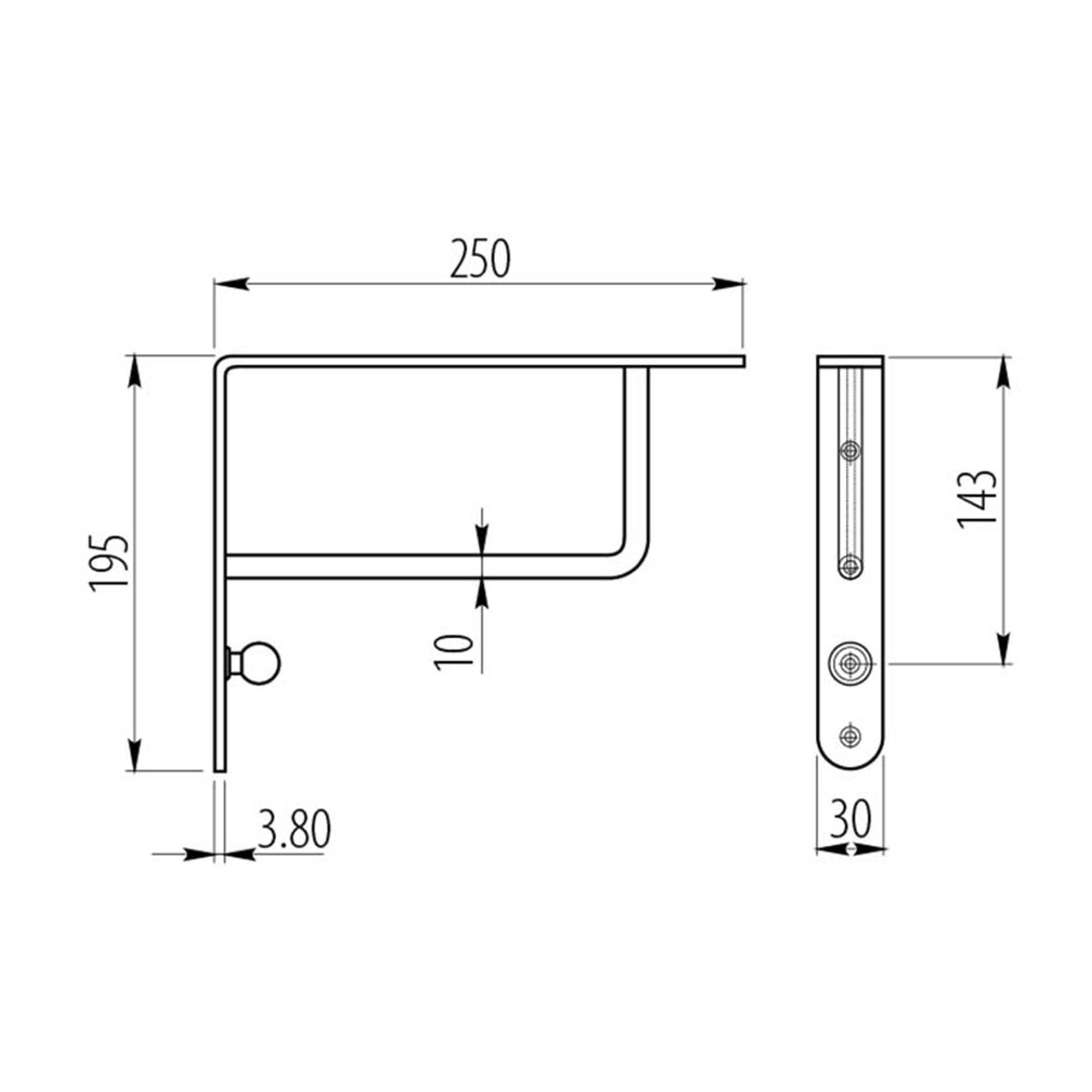 27cm ,30cm ,33cm, 35cm, 37cm,40cm Deep Wall Shelves With Brackets. Old ...