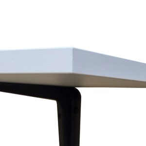 19.2cm, 22cm, 25cm Deep Wall White Shelf With Brackets. White Colour ...
