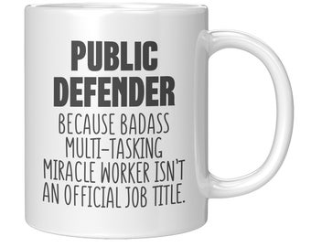 Public Defender Gift - Etsy