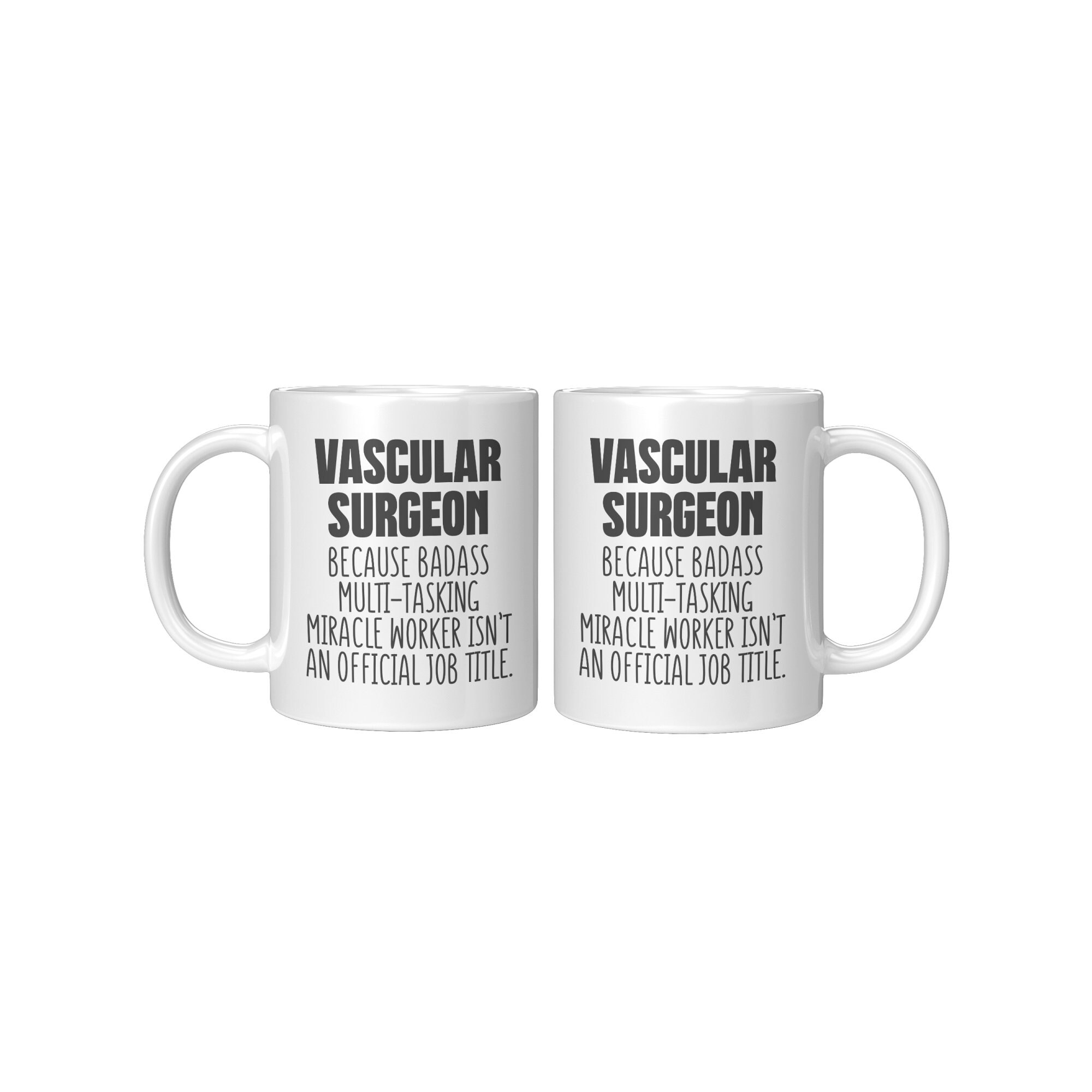 Vascular Surgeon Mug, Christmas Gift for Vascular Surgeon, Coffee Mug ...