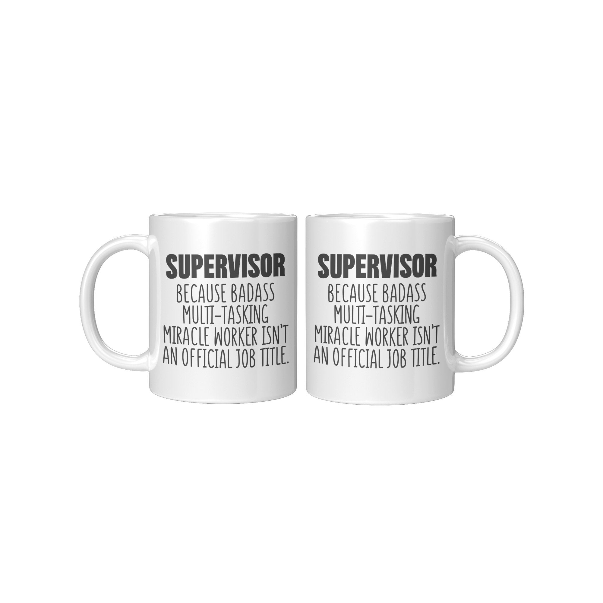 Supervisor Mug, Christmas Gift for Supervisor, Coffee Mug for ...