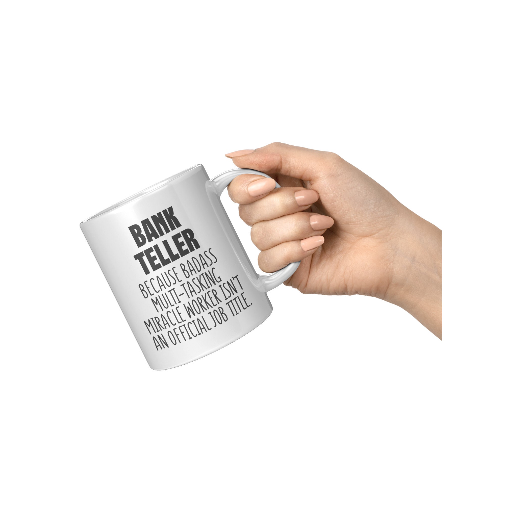 Bank Teller Mug Christmas Gift for Bank Teller Coffee Mug | Etsy