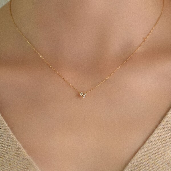 Thin Necklace - Etsy