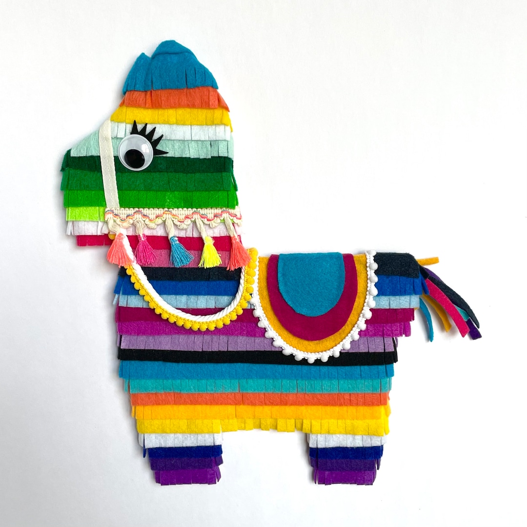 Fiesta Piñata Wreath Attachment With Fiesta Colors and Loads of Details ...