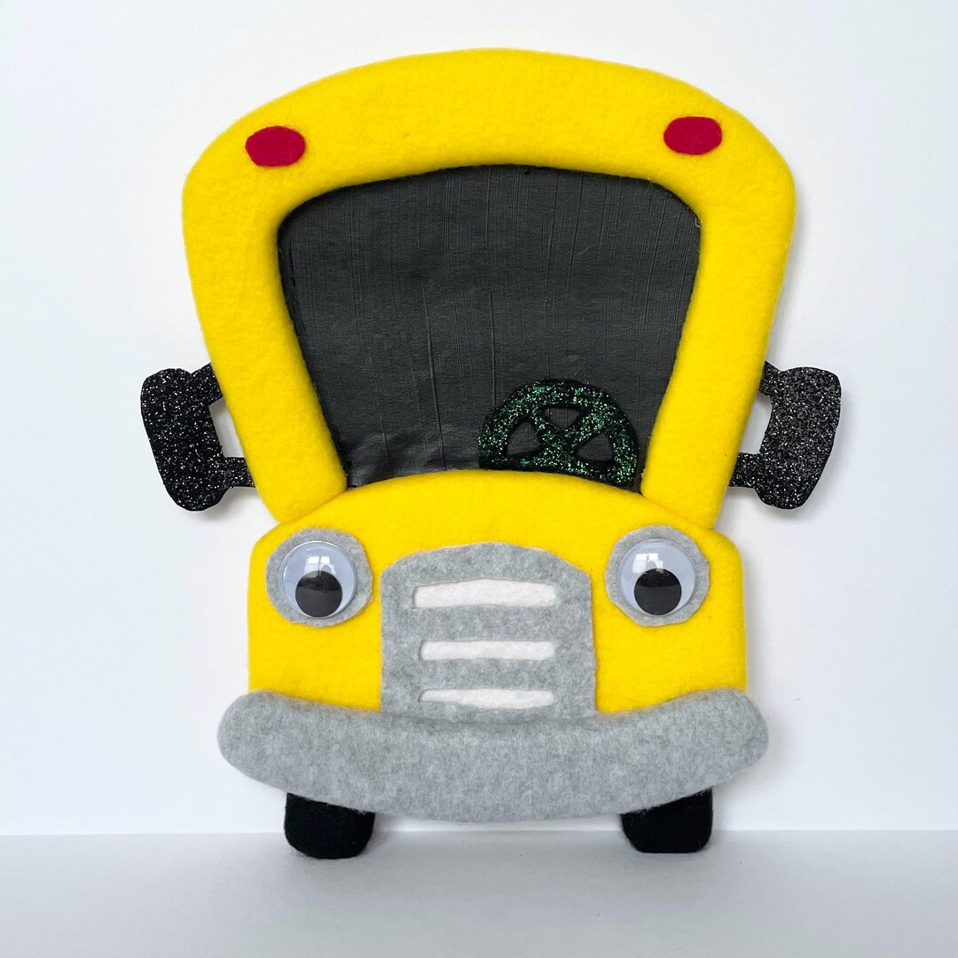 School Bus Wreath Attachment, Bus Wreath Sign, Classroom Decoration ...