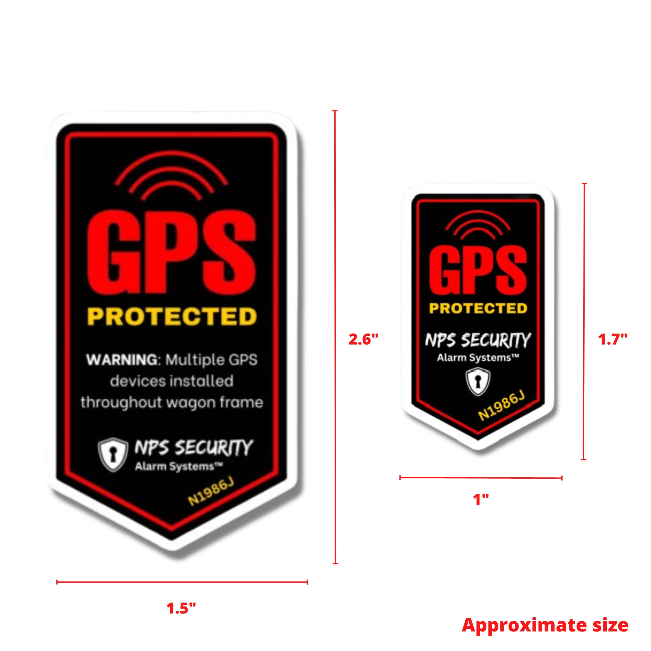 GPS Tracking Sticker for Wagon wonderfold Keenz Jeep and - Etsy