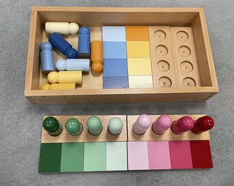 Color Matching Toy - Etsy