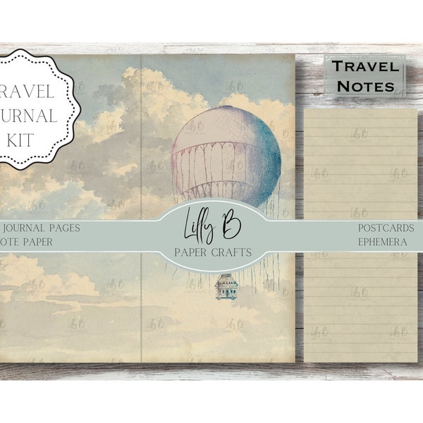 Travel Journal - Etsy
