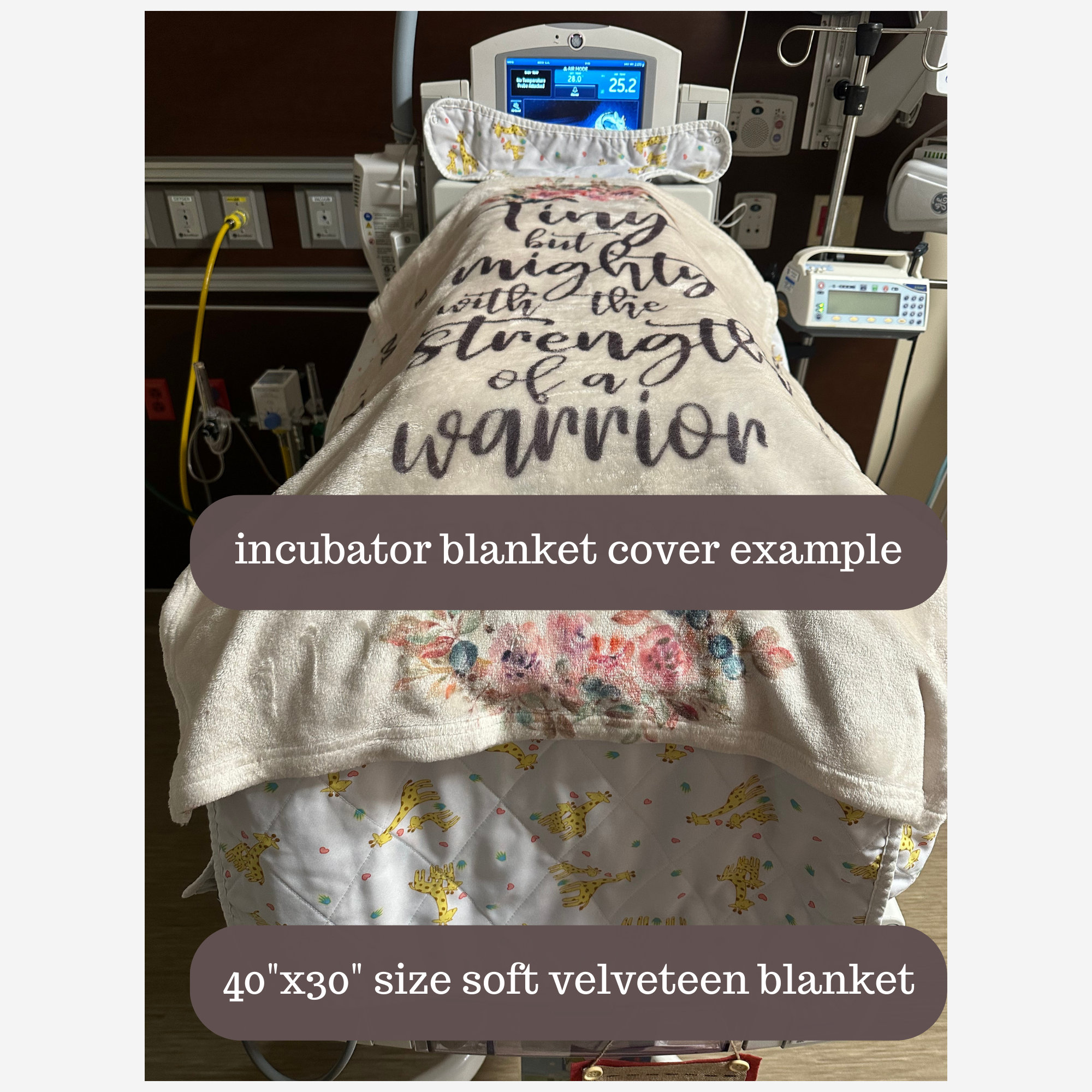 Isolette Blanket Cover Nicu Incubator Blanket Cover A Great Premature ...