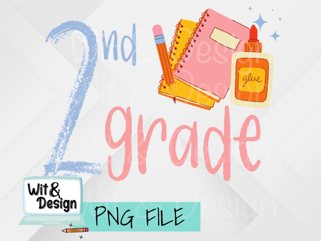 Second Grade Teacher Png Sublimation Design, Back to School, Teaching ...