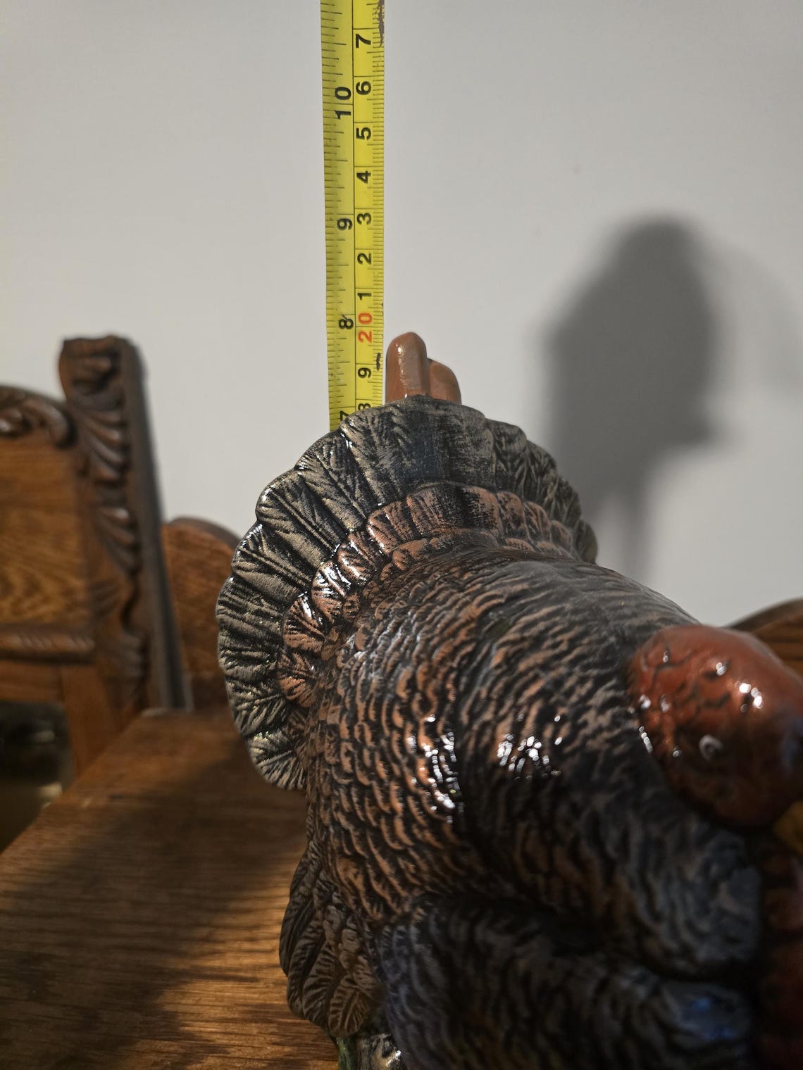 Hand Painted Ceramic Turkey - Etsy