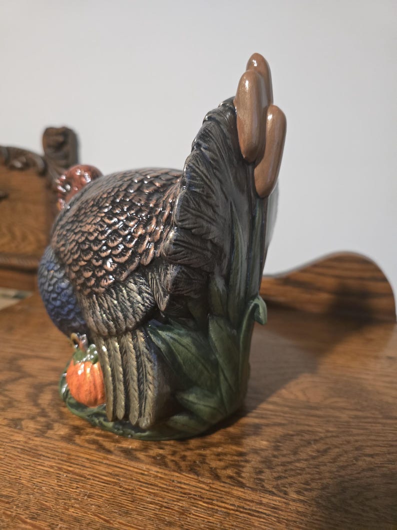 Hand Painted Ceramic Turkey - Etsy