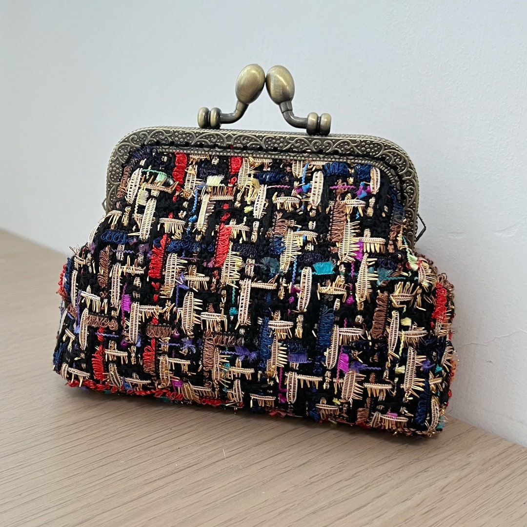 Handmade Coin Purse Vintage Kiss Lock Purse Kiss Lock Coin - Etsy