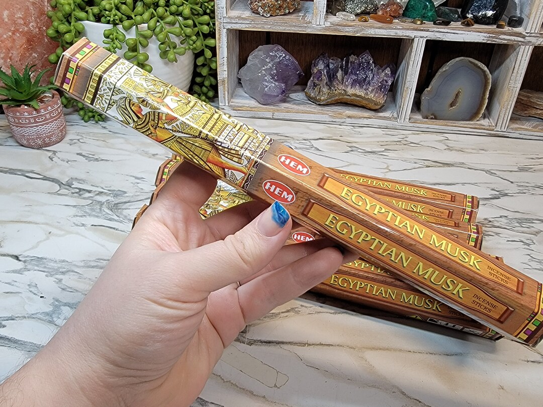 EGYPTIAN MUSK Incense Sticks by HEM - Etsy