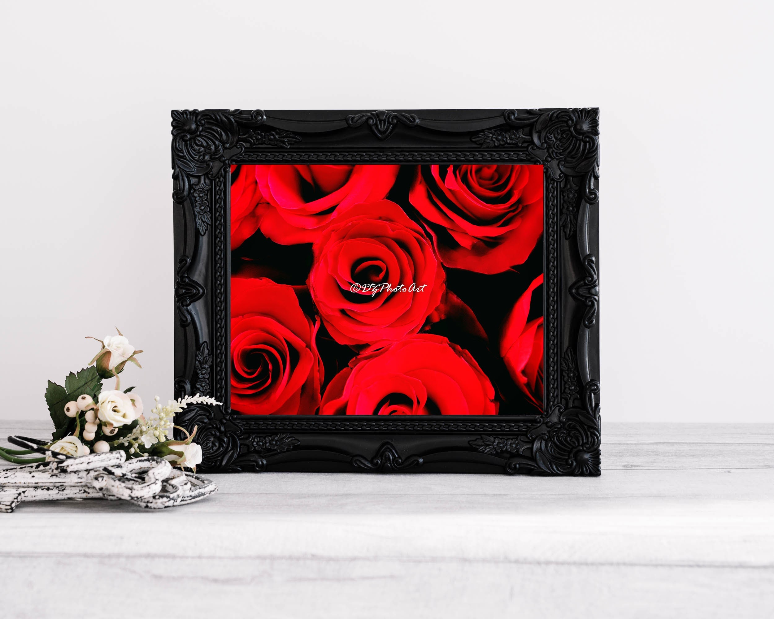 Red Roses Printable, Digital Download, Instant Download, Roses Photo ...