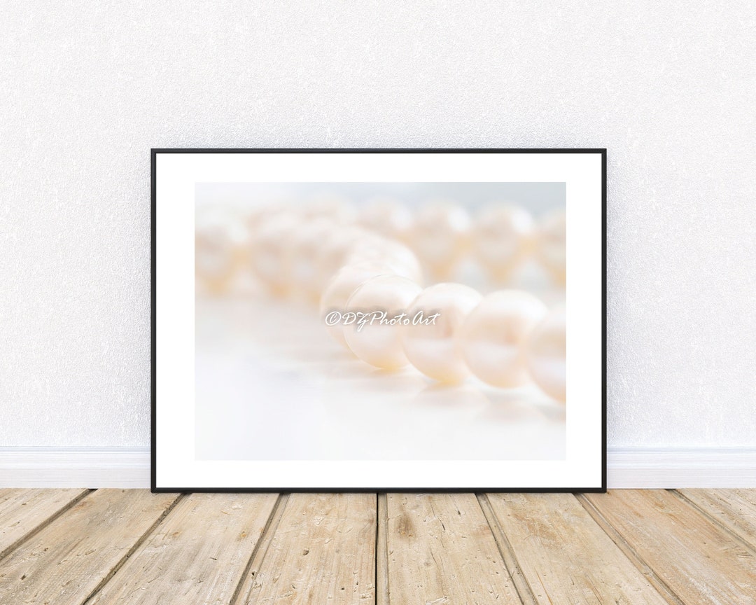 Elegant Pearl Background Photo, Instant Download, Women Luxury ...