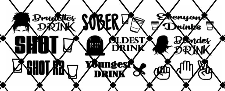 Adult Jenga (drunga-drunk Jenga) SVG FILES ONLY - Etsy