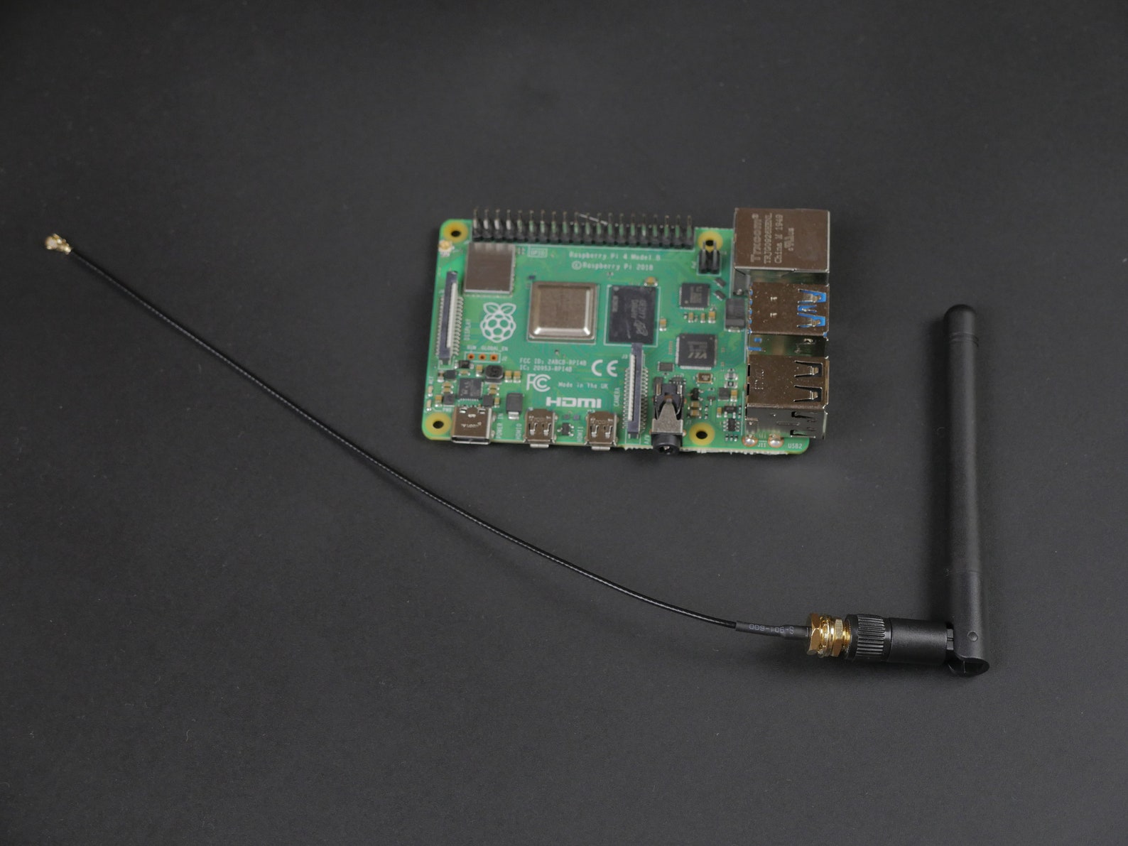 Raspberry Pi 4 Model B External WiFi Antenna Connector U.FL | Etsy